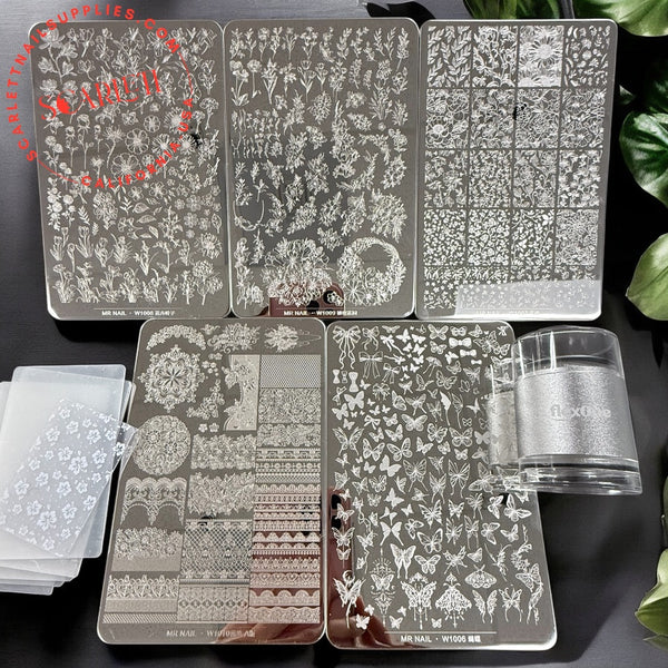 High Quality Stamp Tools Mr Nail & FlexOne Nail Art – Scarlett Nail ...