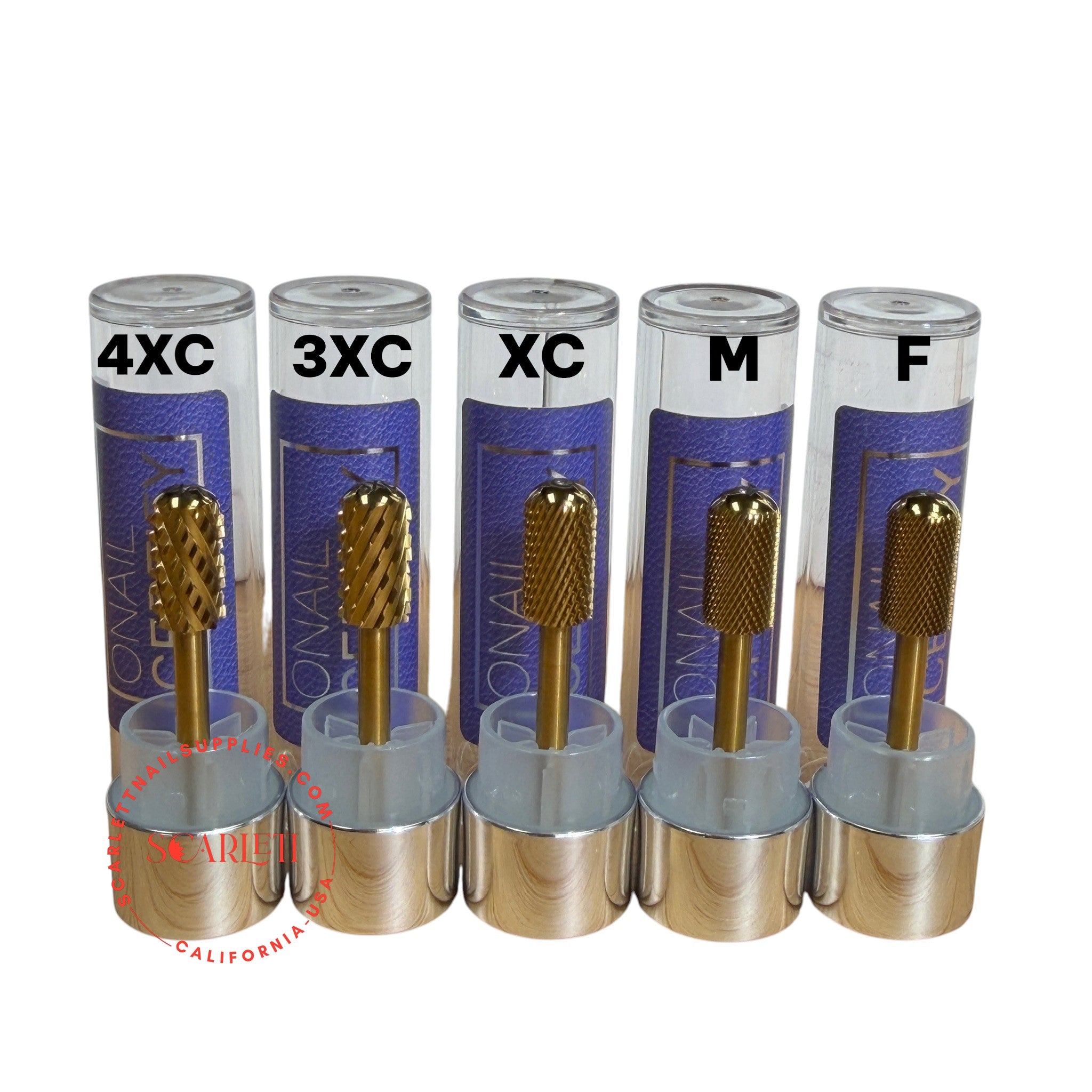For ONAIL Drill Machine ONLY - ROUND SAFETY BITS – Scarlett Nail Supplies