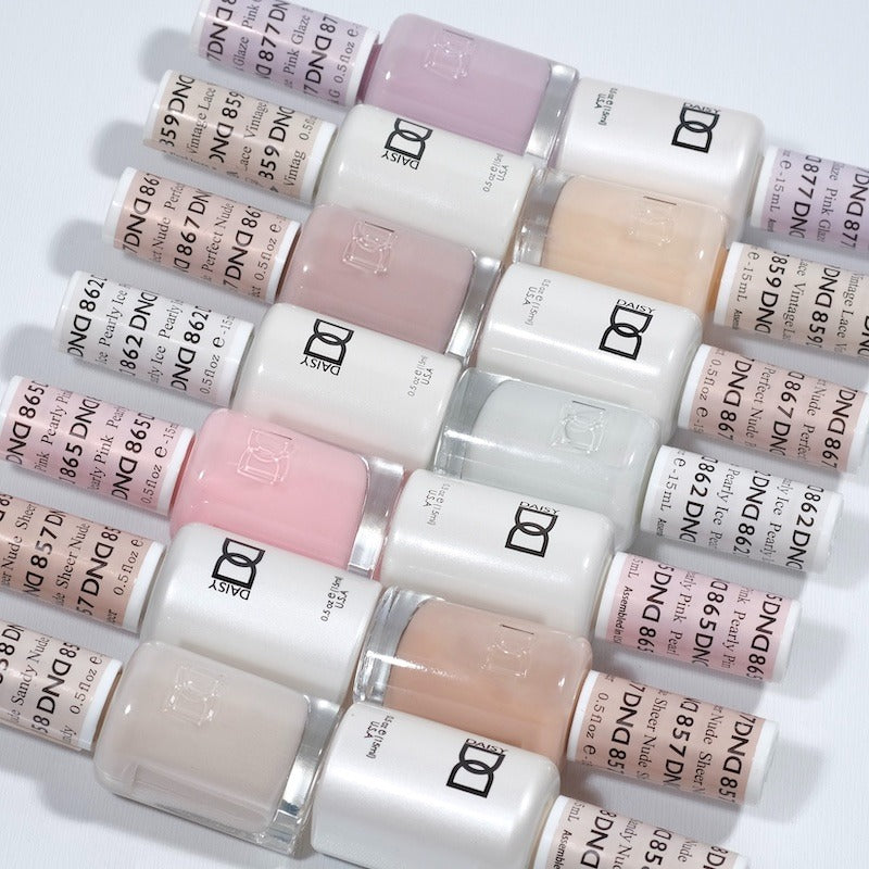 DND Sheer Collection 36 Colors Duo Gel Polish – Scarlett Nail Supplies