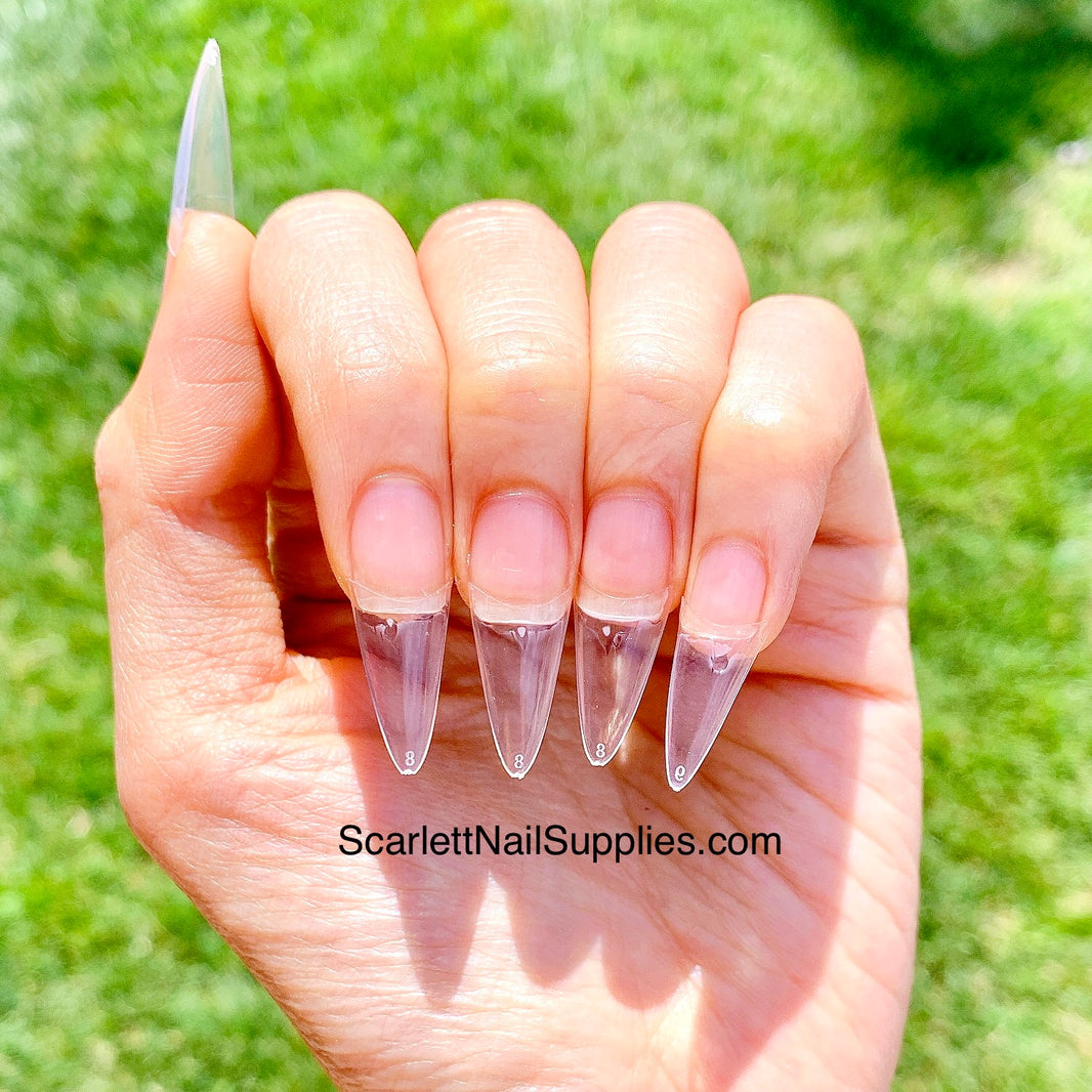 Durable Nail Tips for Long Nails Design with Acrylic Powder, Gels ...